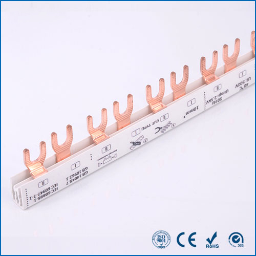 Fork Insulated Busbar 2P-Brass Neutral Bars &Terminal Blocks-Yueqing ...